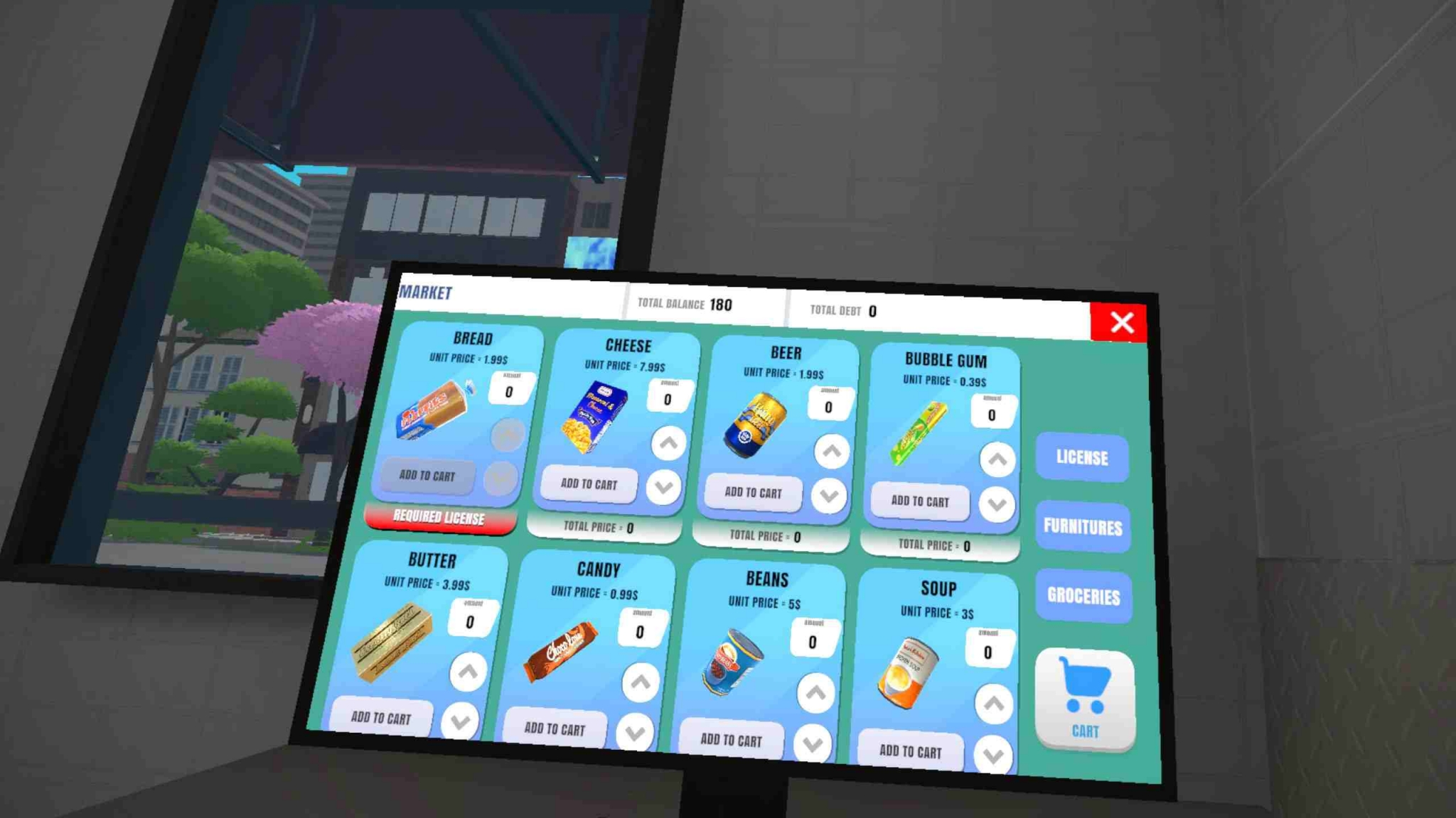 Oculus Quest 游戏《超市商店模拟器VR》Supershop Simulator VR-678VR游戏网